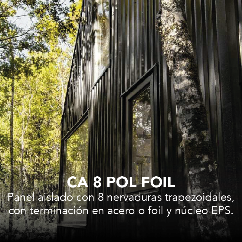 Panel Aislado CA 8 POL FOIL de Arratia